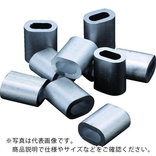 特長：アルミ製で圧着工具でかしめます。用途：台付ワイヤの製作。仕様：適合ワイヤ径(mm)：4.0専用圧着工具：TBC-600材質／仕上：アルミニウム注意：提供不可：chemSHERPA、SDS、ミルシート　●代表画像について 商品によっては...