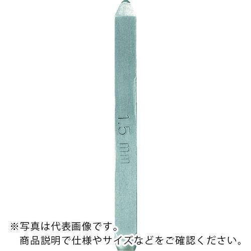 特長：彫りが深く、シャンクも太いため美しい文字が刻印され、非常に長持ちする刻印です。先端は丁寧に研磨されており、正確に刻印できます。仕様：文字：F寸法(mm)：1.5材質／仕上：炭素鋼（先端焼入）注意：英字BOは一（棒）です。「X」「Y」「...