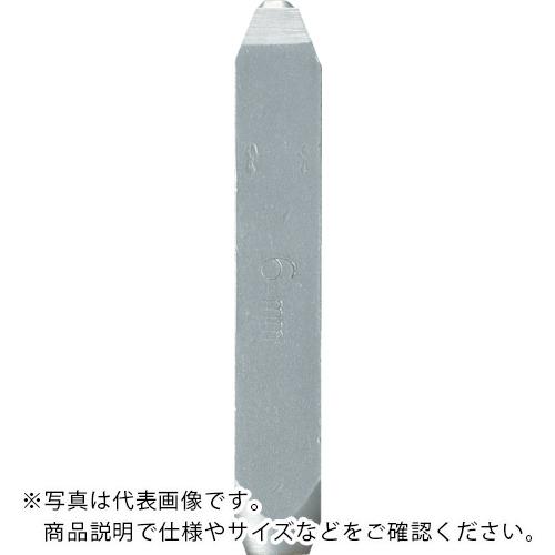 特長：彫りが深く、シャンクも太いため美しい文字が刻印され、非常に長持ちする刻印です。先端は丁寧に研磨されており、正確に刻印できます。仕様：寸法(mm)：6材質／仕上：炭素鋼（先端焼入）注意：英字BOは一（棒）です。「X」「Y」「8」など刻印...