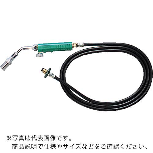 特長：酸素ボンベ不要・調整器不要のロウ付け加工用バーナーです。用途：リノリューム床施工。杉焼・木根焼。仕様：炎温度(℃)：1500発熱量(kcal/h)：12000火口外径(mm)：35火炎寸法(mm)長さ×直径：350×35ホース：3m(...