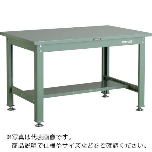 特長：脚部はグリーン色です。アジャスターとの交換により簡単にキャスター付にシステムアップが可能です。スチール天板を使用し、汚れがひと拭きで取れ、割れや傷への耐久性に優れています。主要部溶接構造のノックダウン式です。豊富なオプションに基づいて...