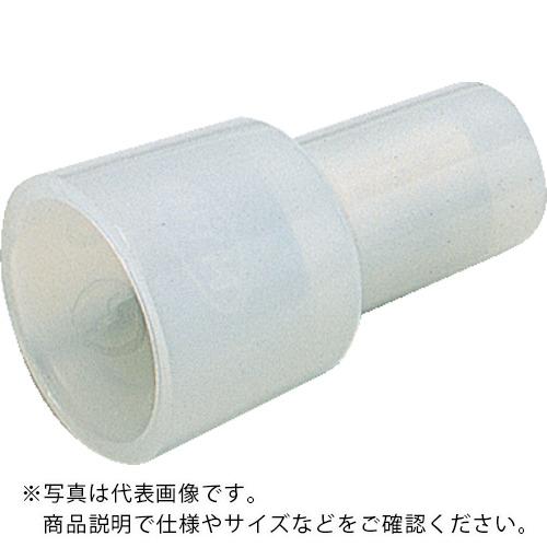 特長：絶縁被覆の片側が閉じた形状になっています。用途：機器内配線において複数電線を重ね合わせての接続に。仕様：電線抱合範囲 より線(［［MM2］］)：4.0〜9.00電線抱合範囲 AWG：8定格電流(A)：23全長(mm)：26.0R(mm...