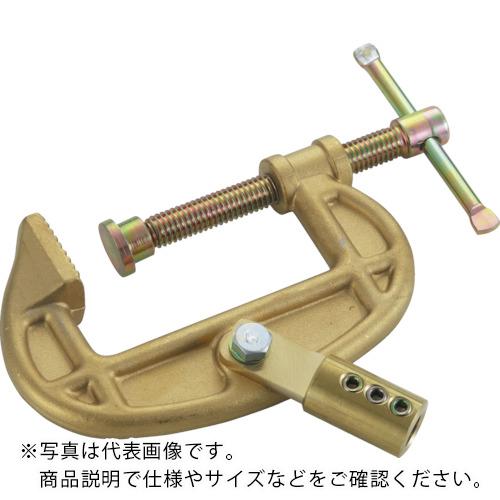 特長：溶接時のアース接続用です。仕様：溶接電流(A)：200-300使用電線(［［MM2］］)：38〜50全長(mm)：135挟み能力(mm)：50電線接続：ねじ止めセット内容／付属品：六角棒レンチ接続銅パイプ注意：提供不可：chemSHE...