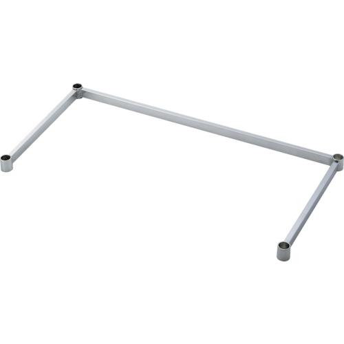 用途：足元の広がりの防止に。仕様：品名：ステンレス製メッシュラック用三方フックバー　905X305間口(mm)：900奥行(mm)：300高さ(mm)：40材質／仕上：ステンレス（SUS304）セット内容／付属品：ABS樹脂製スリーブ4組　...