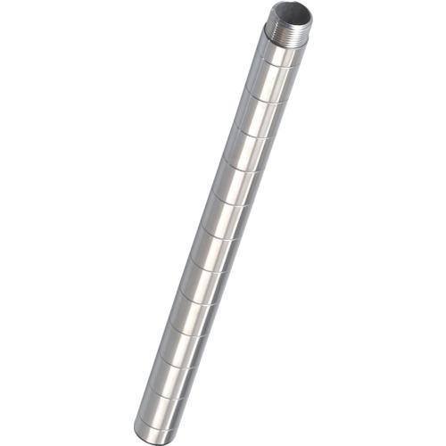用途：メッシュラックの支柱の継ぎ足し用。仕様：品名：ステンレス製メッシュラック用継ぎ足し支柱　L309高さ(mm)：300支柱径(mm)：25.4長さ(mm)：309継ぎ足し仕様ねじ部：おねじ×めねじ材質／仕上：ステンレス（SUS304）注...