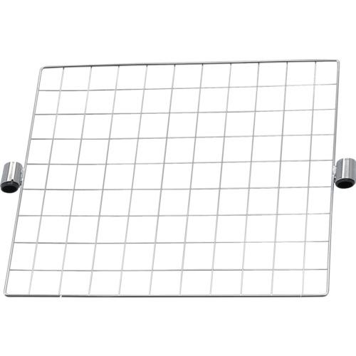 用途：背面のこぼれ止め用。仕様：間口(mm)：610高さ(mm)：450適合：間口600mm用パネル間口(mm)：536適合機種：間口600mm用材質／仕上：スチール表面処理:ニッケルクロム・クロムメッキ仕上げセット内容／付属品：ABS樹脂...