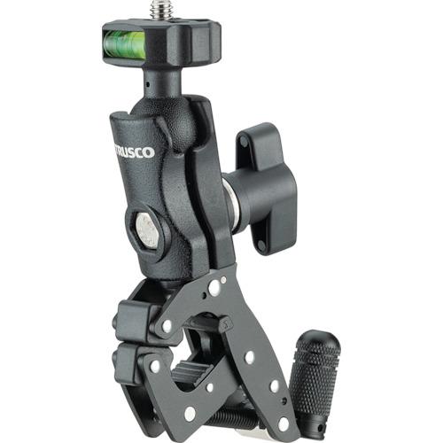 特長：柱、机などどこでもクランプできる強力なマルチクラブクランプにマウントがついており、オプションのタブレットホルダー、スマートフォンホルダー、エクステンション、スクリューアダプター(カメラやレーザー墨出し器など保持)を付けることができます...