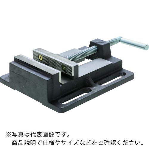 特長：軽量タイプのエコノミークラスボール盤バイスです。用途：ボール盤での穴あけ加工仕様：全長(mm)：193幅(mm)：166高さ(mm)：57口幅(mm)：102口開き(mm)：105口深さ(mm)：27締圧力(kN)：10取付穴寸法(m...