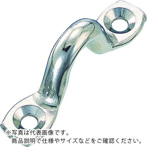 特長：設置幅の狭い面でも取り付け可能です。用途：支柱や壁面などへの取り付け。仕様：D(mm)：4L(mm)：40P(mm)：31H(mm)：15d(mm)：3.2参考使用荷重(kN)：0.07材質／仕上：ステンレス（SUS304）　●代表画...