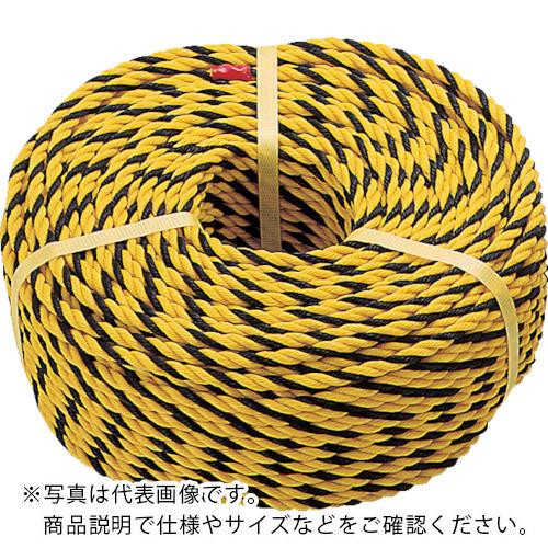 特長：安全標識、区画整理用として使用できる黒色と黄色の2色のトラロープです。使用範囲が広がる長尺タイプです。用途：立入禁止・危険区域の表示。仕様：色：黄/黒線径(mm)：7.5長さ(m)：50包装形態：バンド掛巻3つ打材質／仕上：ポリエチレ...