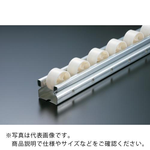 特長：樹脂製のホイールを使用しています。樹脂製ホイールにより静かで、ワークを傷付けません。用途：シューターラックや台車、ラインパレットの取り付けに。仕様：ホイール径(mm)：36ホイール幅(mm)：20ピッチ(mm)：50機長(mm)：18...