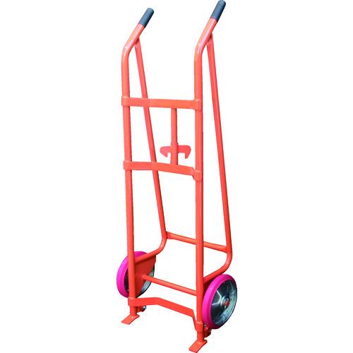 特長：本体がパイプ製で軽快な運搬ができるドラム缶運搬車です。用途：鋼製200L缶のオープンタイプ、クローズタイプのドラム缶に。仕様：均等荷重(kg)：300全幅(mm)：600全長(mm)：328全高(mm)：1550車輪内幅(mm)：46...