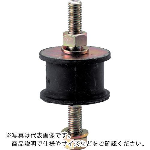 特長：高いばね定数のため、小型で大荷重用として使用できます。傾斜配置など広い応用性を持っています。六角ナット・スプリングワッシャー付です。用途：ポンプ、各種工作機械、遠心分離器、破砕機、発動機、そのほか一般産業機械。仕様：ばね定数(N/mm...