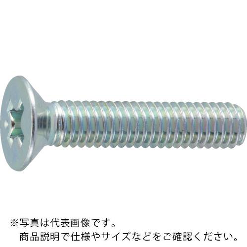 特長：頭部を沈める必要のある作業に適しています。環境負荷の少ない三価クロメート品です。仕様：寸法(mm)d：M4寸法(mm)L：12ねじピッチ(mm)：0.7頭部径(mm)：8頭部厚さ(mm)：2.3適合ドライバー：プラスNo.2強度区分：...