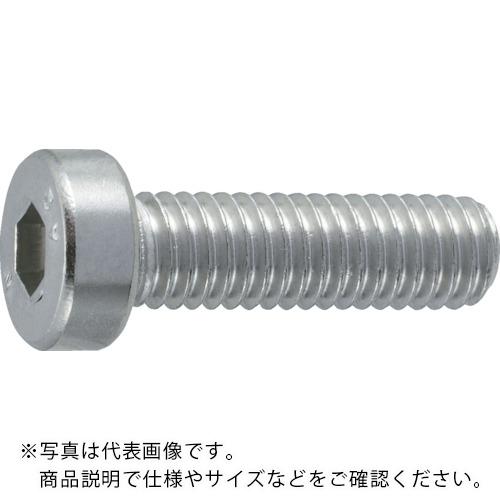 特長：頭部の高さが低くなっており狭い場所にも適しています。仕様：寸法(mm)d：M5寸法(mm)L：16ねじピッチ(mm)：0.8ねじ部長さ(mm)：16タイプ(全ねじ/半ねじ)：全ねじ強度区分：A2-50相当パッケージ：ボルトンパック（ブ...