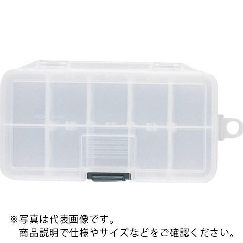 特長：フタ・底・止具ははめ込み式で耐久性に優れています。用途：工具箱やキャビネットの中の整理整頓に。仕様：色:クリア外形寸法(mm)間口:138外形寸法(mm)奥行:77外形寸法(mm)高さ:31有効内寸(mm)間口:130有効内寸(mm)...