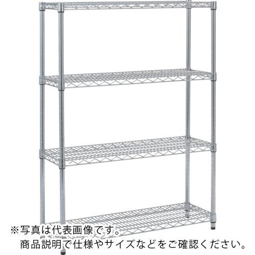 特長：棚板は25mmピッチで位置変更が可能です。アジャスターは+15mmの調節ができるので水平出しも簡単です。メッシュ棚仕様のため、ホコリが付きにくく通気性にも優れています。用途：クリーンルームや食品工場など。仕様：間口(mm)：1209奥...