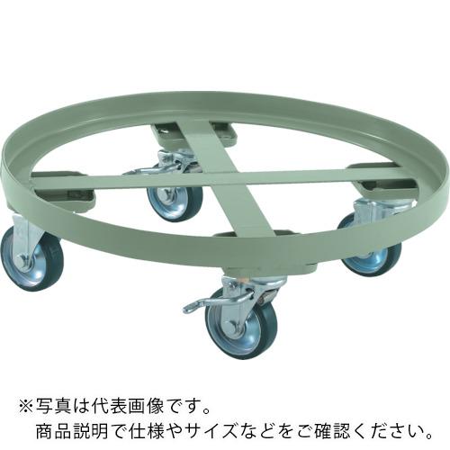 特長：溶接構造になっているので堅牢です。耐油性、耐摩耗性に優れたウレタンキャスターを使用しています。ずれ防止の全周ガイド付ですが、十字型タイプのため質量が軽く操作性に優れています。仕様：均等荷重(kg)：500積載面(mm)：610床面高さ...
