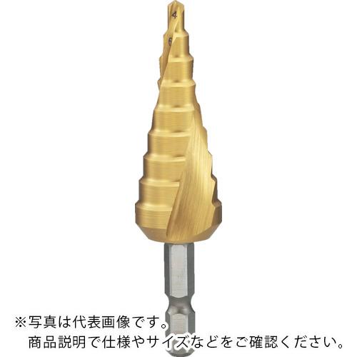 特長：母材にコバルトハイスを採用し、耐摩耗性・耐熱性に優れています。耐熱性に優れたチタンコーティングを採用しています。ストレート刃と比較し切削スピードと耐久性がアップしています。用途：被削材:鉄板・銅板（2mmまで）、アルミ板・樹脂（3〜4...