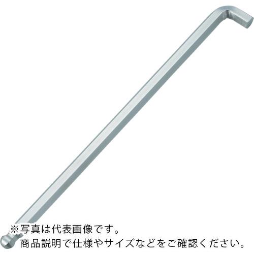 特長：首下寸法がスタンダードタイプの約1/2になっているので狭い場所でも作業ができます。先端にキャッチャーボールが付いたボールポイントタイプです。（3mm以上）硬度はHRC53〜57です。用途：狭所でのねじの締結。仕様：対辺寸法(mm)：5...