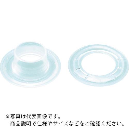 特長：ポリカーボネート樹脂製で品質の劣化が少なく軽量で強く取り付け簡単です。用途：シート、ホロ、袋もの、テント、カーテン、服飾などの補強、補修・補強に。仕様：内径(mm)：12色：クリア使用可能厚さ(mm)：3.5適合工具：THP-JH12...