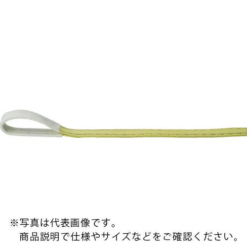 特長：伸びが少ないため、寸法安定性に優れています。片側の縫製が2重のため柔らかく、チョーク吊りに最適です。強靭な合成繊維を使用していますので、引張強度・耐久性・耐候性・防腐性に優れています。使用限界がわかる標示(緑色の糸)が織り込んであり交...