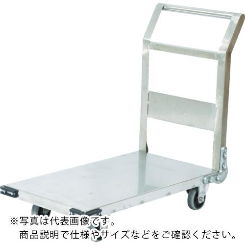 特長：本体およびキャスター金具の細部に渡り、SUS304を使用することにより、さびにくく常に清潔に使用でき、綺麗で頑丈です。前角部にクッションゴムがあり安全です。自在車輪・固定車輪の位置入れ替えが可能です。仕様：均等荷重(kg)：500長さ...