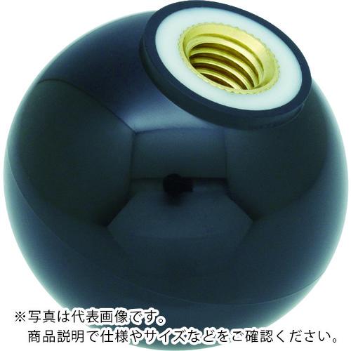 特長：ABS樹脂製なので、色が安定しています。仕様：外径(mm)：20ねじ寸法：M5×0.80ねじ深さ(mm)：8色：黒芯金付タイプ材質／仕上：グリップ:ABS樹脂芯金:黄銅注意：接着剤使用の際はABS樹脂対応のものをご使用ください。　●代...