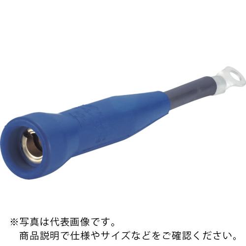特長：溶接機の二次側端子に電線を着脱することが容易に行えます。仕様：溶接電流(A)：100〜300使用電線(［［MM2］］)：38全長(mm)：230接続用途：ケーブル+溶接機端子サイズ：38-10TKJ-OSと接続可能注意：提供不可：ch...