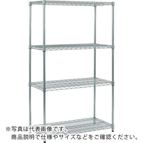 特長：棚板は25mmピッチで位置変更が可能です。アジャスターは+15mmの調節ができるので水平出しも簡単です。メッシュ棚仕様のため、ホコリが付きにくく通気性にも優れています。用途：クリーンルームや食品工場など。仕様：間口(mm)：609奥行...