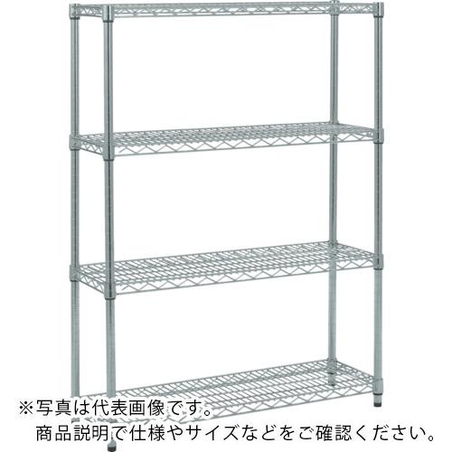 特長：棚板は25mmピッチで位置変更が可能です。アジャスターは+15mmの調節ができるので水平出しも簡単です。メッシュ棚仕様のため、ホコリが付きにくく通気性にも優れています。用途：クリーンルームや食品工場など。仕様：間口(mm)：609奥行...