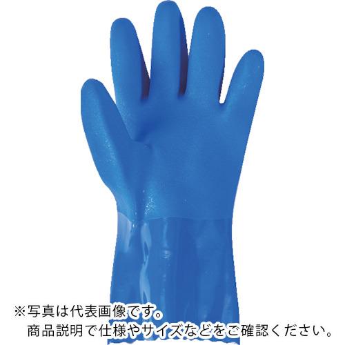 特長：手によくなじみ、長時間作業にも疲れにくいタイプです。耐油性、グリップ性に優れます。油作業、機械などハードな作業に適しています。用途：水産・水産加工業。建築、土木、農作業。機械工業、鋼鉄業。仕様：色：ブルーサイズ：L全長(cm)：25....