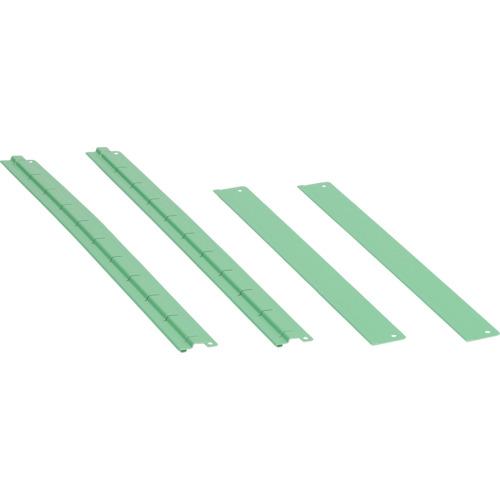 特長：仕切板はラビット用棚板に取り付けできます。棚板の組付けは、内側にフランジ付ナットを使用しているため、外側から六角レンチで締め付けることで組み立てが可能です。仕様：品名：仕切板セット　600×400色：ヤンググリーン適合棚板：RBW-6...