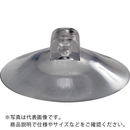 特長：突起部に穴がついた吸盤です。柔らかい樹脂を使用しておりますのでしっかり吸着します。お店やオフィスの光沢のある平面（ガラス面・鉄面・アルミ面・プラスチック面など）にしっかりと吸着します。用途：ペナントやPOP、小さな看板などを吊下る補助...