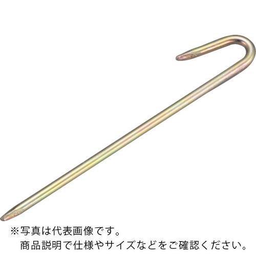 特長：1箱30本入のお買い得パックです。異形タイプ（J型頭）で引き抜き強度をアップしました。用途：ロープなどを地面に引っ張り固定する時に使用。各種テント、タープ設営、園芸、区画ロープ設置など。仕様：折返し長(mm)：47全長(mm)：200...