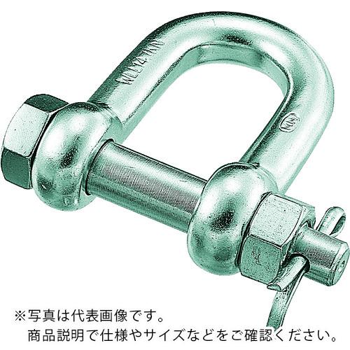 特長：ワリピンが付いているので、ナットが外れにくくなっています。用途：チェーン・ワイヤ・ロープなどの連結や、端末の金具のジョイントに。仕様：使用荷重(kN)：7.35ねじ径：M12B(mm)：24D(mm)：12L(mm)：48d(mm)：...