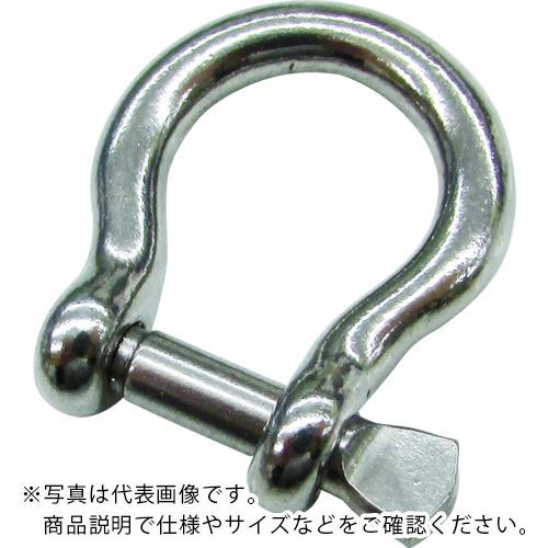特長：太いロープなどにも対応できます。用途：チェーン・ワイヤ・ロープなどの連結や、端末の金具のジョイントに使用。仕様：使用荷重(kN)：0.49ねじ径：M4B(mm)：8D(mm)：4L(mm)：20W(mm)：14d(mm)：8材質／仕上...