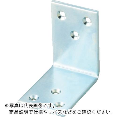 特長：木材などのつなぎ部分やコーナー部の補強に最適です。補強金物としては定番アイテムとなっております。用途：補強用、転落防止、棚受、ブラケットなど。仕様：板厚(mm)：3.2穴径(mm)：4.3穴数(個)：6D(mm)：75W(mm)：50...