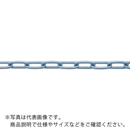 特長：切断済みチェーンですので、すぐにご使用いただけます。用途：間仕切り・転倒防止。仕様：全長(m)：5線径d(mm)：4.0内長P(mm)：24内幅W(mm)：6使用荷重(kN)：0.98袋入材質／仕上：スチール表面処理:ユニクロメッキ仕...