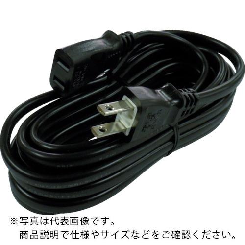特長：電線にVCTFK2.0mm［［の2乗］］×2芯を使用していますので、1500Wまで使用可能です。定格電流15Aなので使用用途が多様です。JIS C3306電線を使用しています。トラッキング防止のため、プラグには中駒(メラミンフェノール...