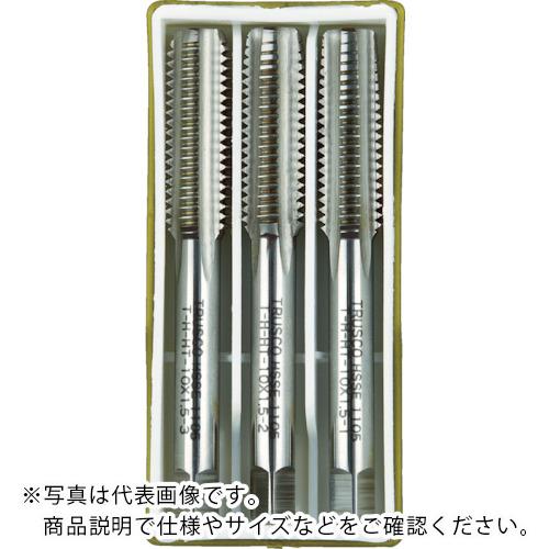 特長：通り穴・止まり穴共に使用可能です。高速度鋼(HSS-E)のタップセットです。用途：被削材:一般鋼、低・中炭素鋼、合金鋼。仕様：精度：JIS2級呼び寸法：M16ピッチ(mm)：2ねじ長さ(mm)：45全長(mm)：95シャンク径(mm)...