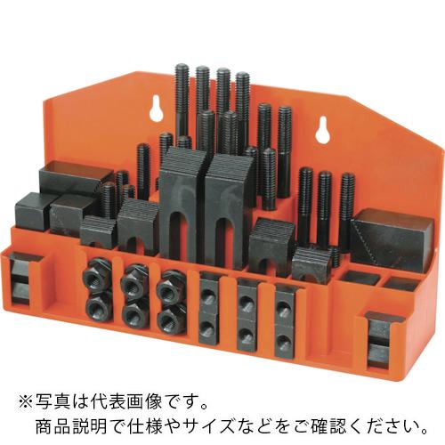 特長：ワーク固定に使用するクランプ、ボルト、ナット、ステップブロックなど一式セット品で便利です。用途：ワークのクランプに。仕様：適合T溝幅 (mm)：12スタッドボルト：M10適合T溝寸法(mm)：12スタッドボルト：75/100/125/...