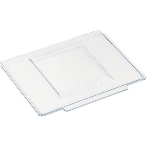 特長：樹脂製軽量ビン（ボックス）の大（容量5L）用の透明フタです。仕様：間口(mm)：197.5奥行(mm)：155.5高さ(mm)：10.5適合機種：K-20、B-P材質／仕上：AS樹脂注意：提供不可：chemSHERPA　●代表画像につ...