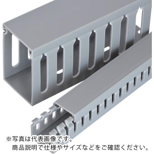 特長：取り回しやすい1Mタイプになります。通線孔上部の切り込みから、電線を容易に通すことができます。用途：制御盤内や各種装置の機械回りの配線結束、配線保護に最適です。仕様：色：グレー幅(mm)：60高さ(mm)：80長さ(mm)：1000使...