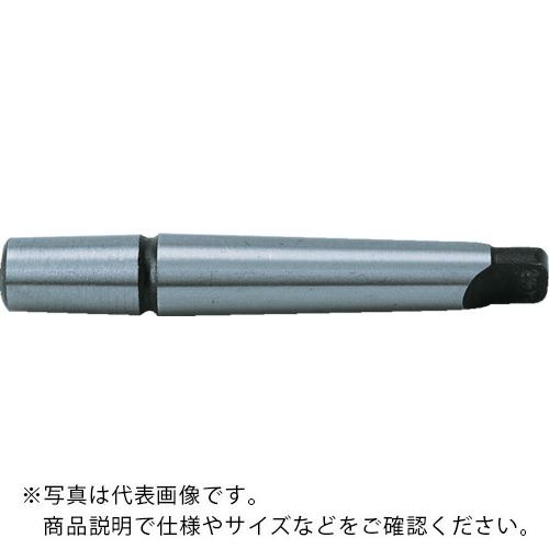 特長：ボール盤や旋盤で使用され、スリーブやソケットの時と同様にアーバーにドリルチャックなどを取り付けて使用します。仕様：接続テーパ：JT4外側テーパ：MT4全長(mm)：166.0材質／仕上：クロムモリブデン鋼(SCM415)焼き入れ研磨品...