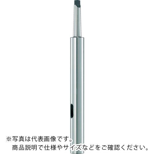 特長：モールステーパのサイズを変更したいときや、延長したいときに使用します。ドリルソケットの首下が長いので、ワークまでの間隔があいている時に便利です。用途：モールステーパードリルの接続器具として。ワークの位置が下部の場合の延長用に。仕様：内...