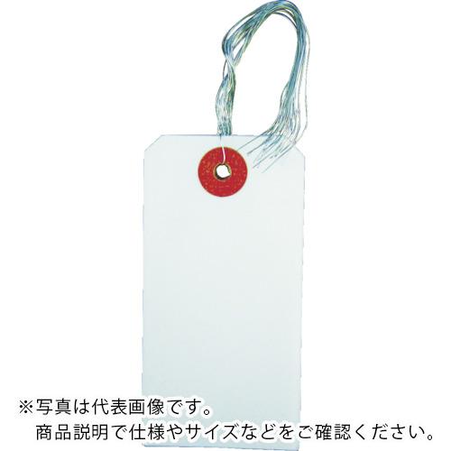 特長：無地タイプで記入ができます。針金付タイプのため、あらゆる物に簡単に取り付け可能です。用途：内容表示、価格表示に。商品の整理や識別などに。仕様：表示内容：無地縦(mm)：90横(mm)：45針金付タイプ材質／仕上：紙針金注意：提供不可：...