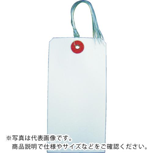 特長：無地タイプで記入ができます。針金付タイプのため、あらゆる物に簡単に取り付け可能です。用途：内容表示、価格表示に。商品の整理や識別などに。仕様：表示内容：無地縦(mm)：120横(mm)：60針金付タイプ材質／仕上：紙針金注意：提供不可...