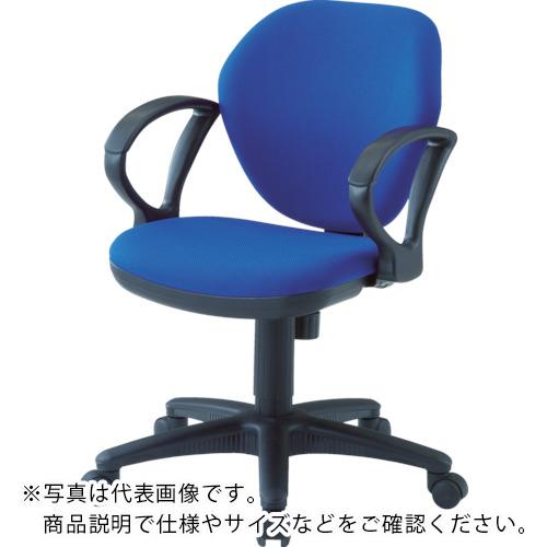 特長：背もたれが人の動きにあわせ左右にスイングします。仕様：座幅(mm)：440座奥行(mm)：600張地：布張り色：ブラック座上下昇降機能：ガス調節式肘有無：有座高(mm)：425〜555組立目安：1人15分肘付タイプ組立式材質／仕上：背...