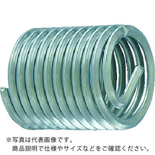 特長：軽金属・木材・鋳鉄など柔らかい材質に挿入することで、ねじ止め時の締結力を増します。用途：めねじの補強・損傷防止やおねじの締結強化に。仕様：適合ボルトねじ：M2×0.4下穴径(mm)：2.1材質／仕上：ステンレス（SUS304）注意：提...